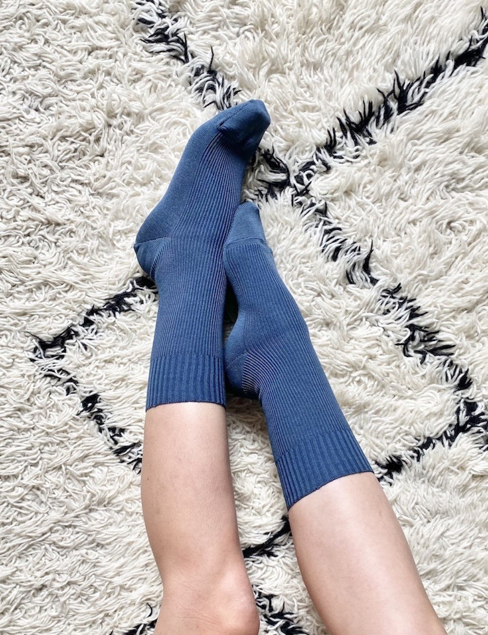 Perfect socks in Cotton, pressure free, non binding, made in France